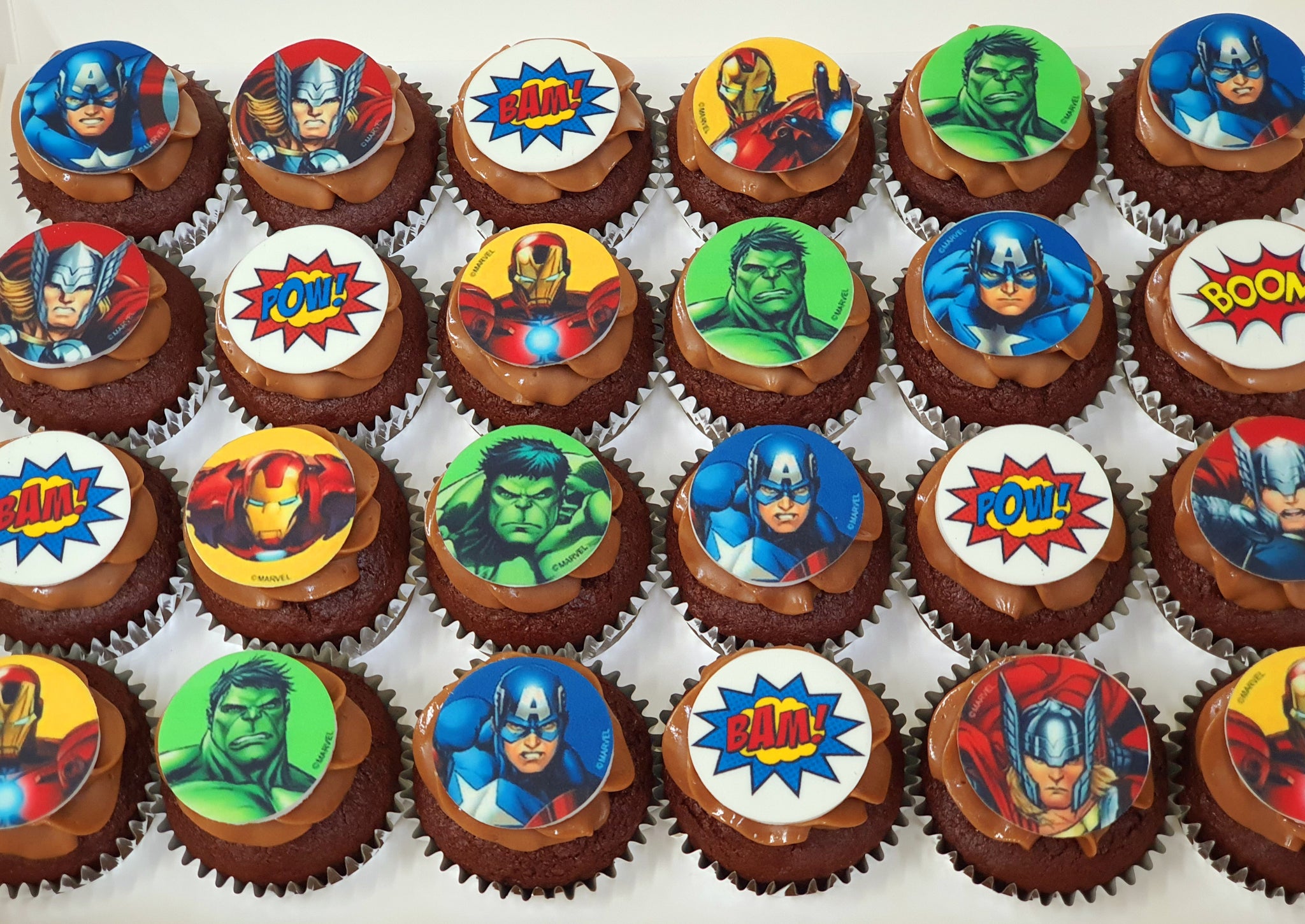 Edible Print Cupcakes (Box of 12) :: Birthday cake Singapore ...